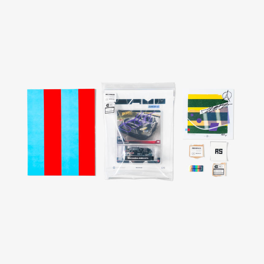 Race service x Mercedes-AMG GT3 'Raw Spec': Hot Wheels Collector Editi ...
