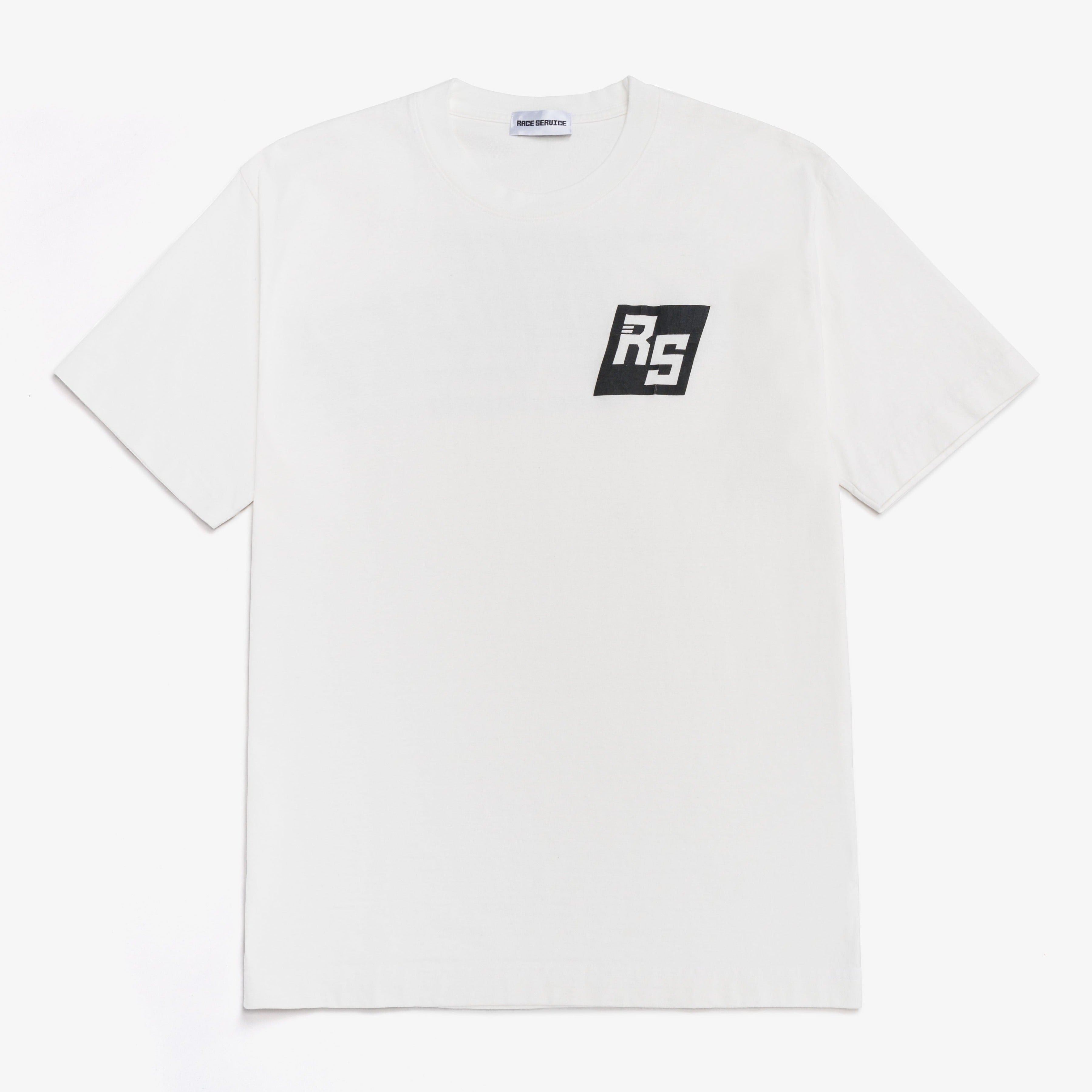 RS SHOP T-SHIRT, WHITE – Race Service